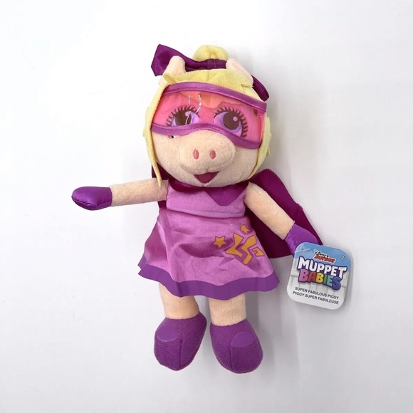 Disney | Toys | Disney Junior Muppet Babies Fabulous Miss Piggy Plush ...